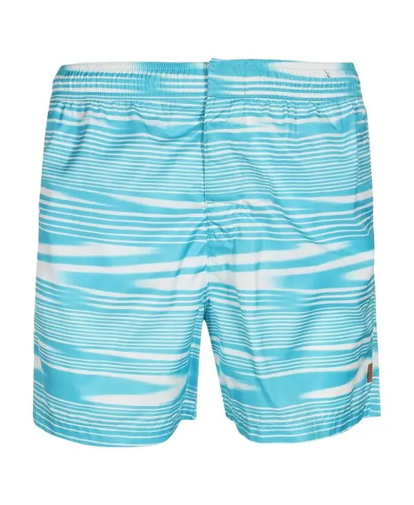 Missoni Logo Swim Shorts - Blue