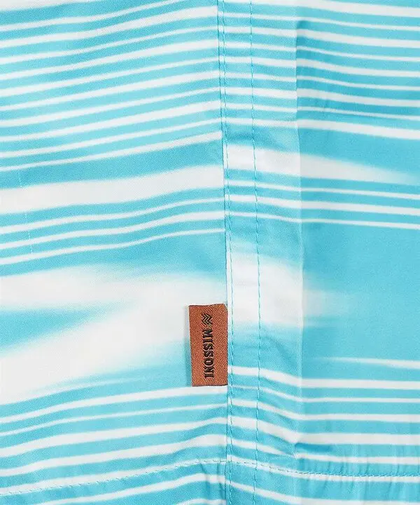 Missoni Logo Swim Shorts - Blue