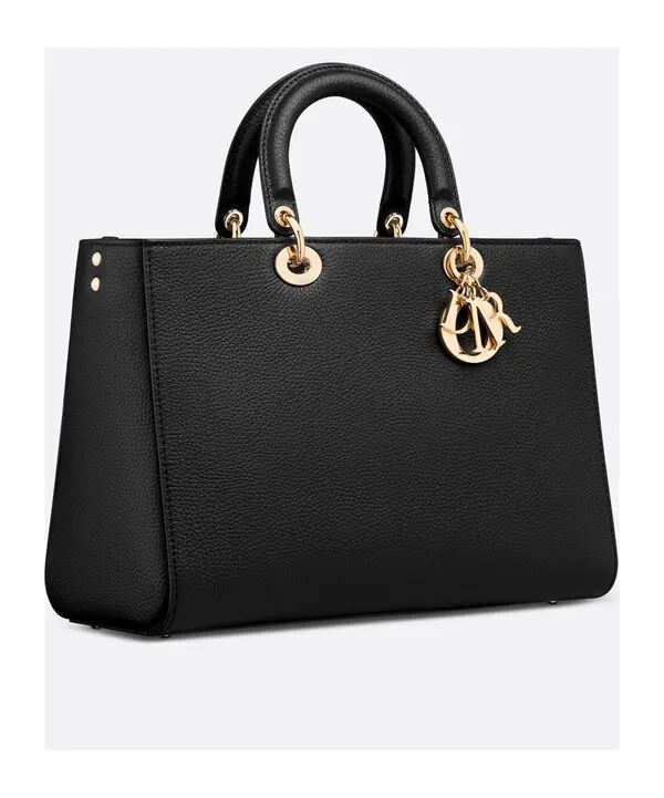 Dior Large Lady D-sire Bag - Black