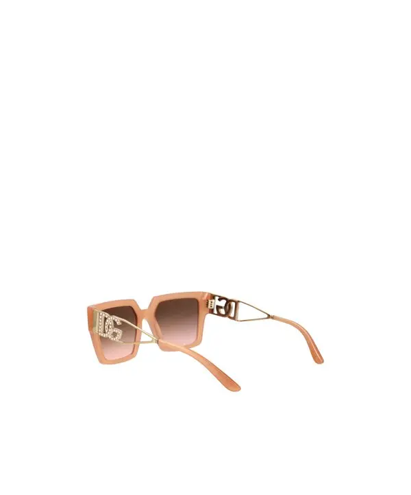 Dolce & Gabbana Embellished Logo Sunglasses