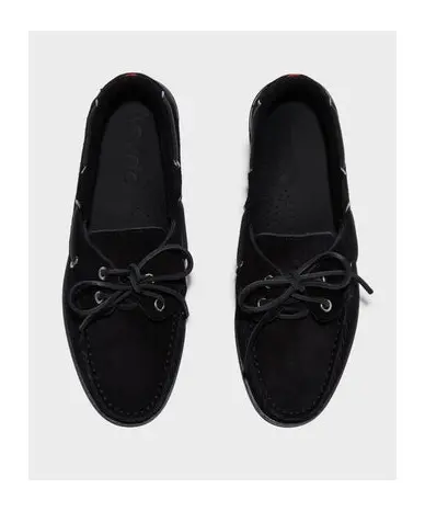AeydĒ Harris Suede Loafers - Black