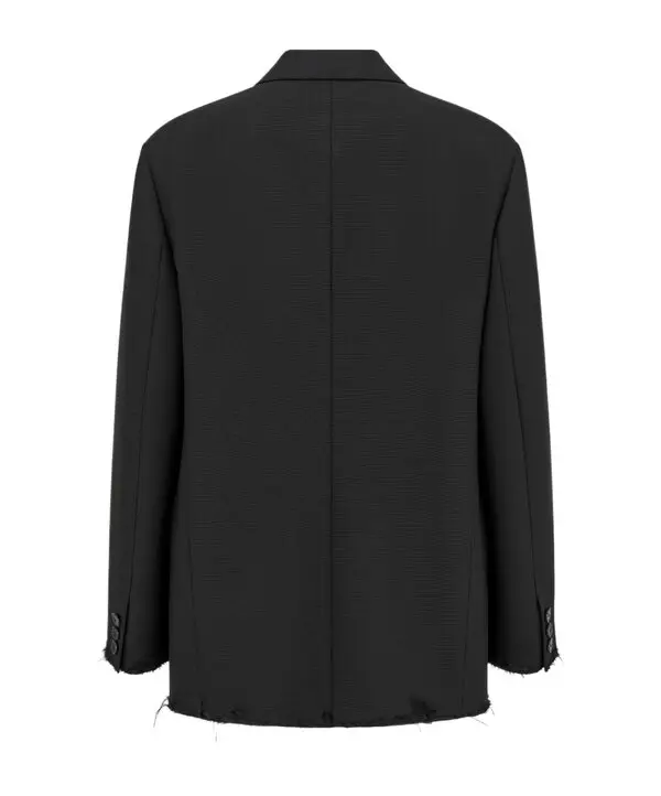 Dior Oversized Blazer With Tassel Detail