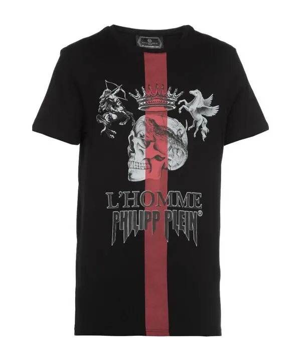 Philipp Plein Logo Printed T-shirt