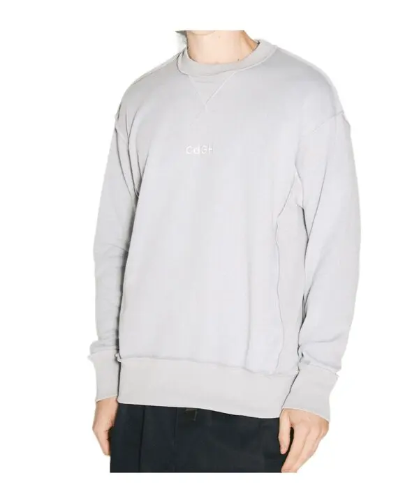 Comme Des Garçons Homme Logo Embroidered Crewneck Sweatshirt