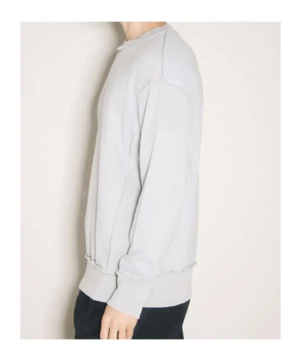 Comme Des Garçons Homme Logo Embroidered Crewneck Sweatshirt