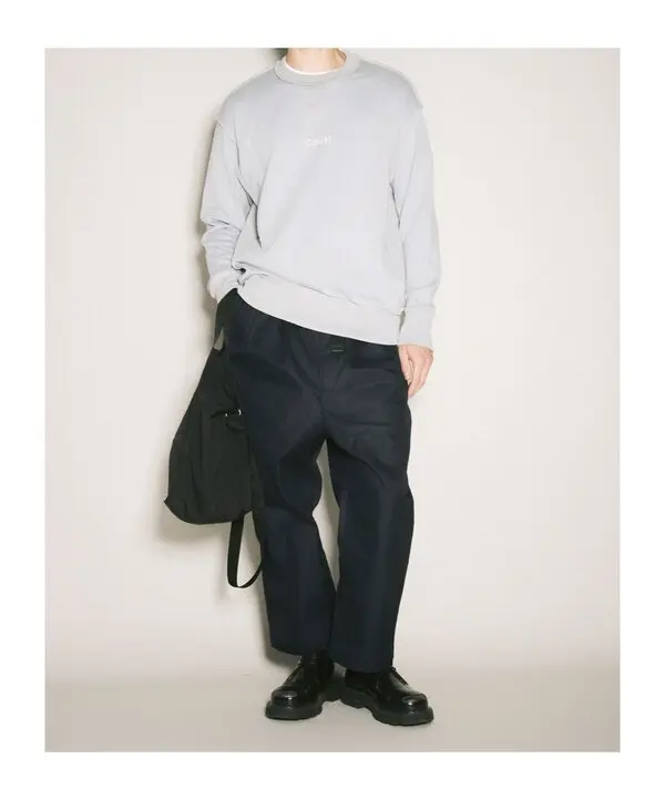Comme Des Garçons Homme Logo Embroidered Crewneck Sweatshirt