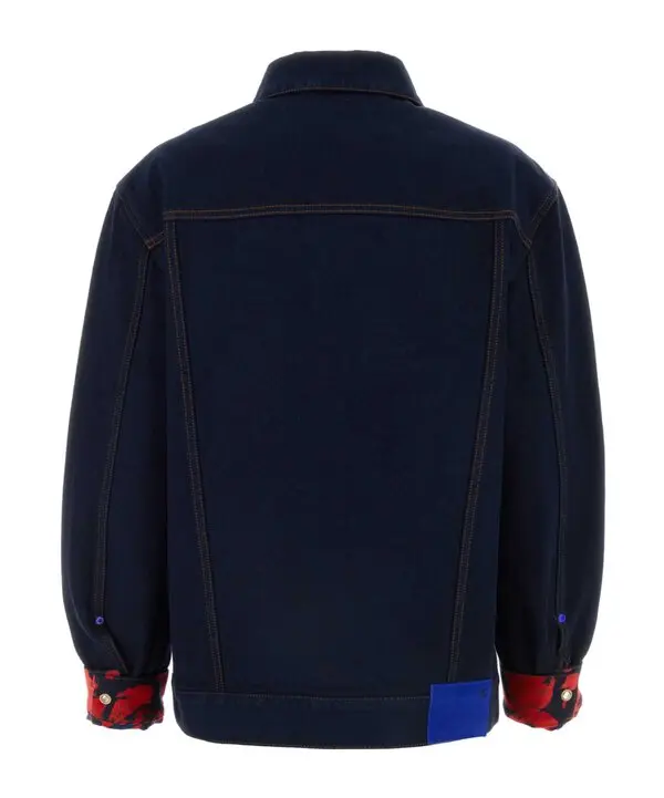 Burberry Long Sleeve Denim Jacket