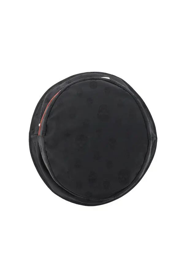 Alexander McQueen Logo Mosaic Jacquard Bucket Hat - Black