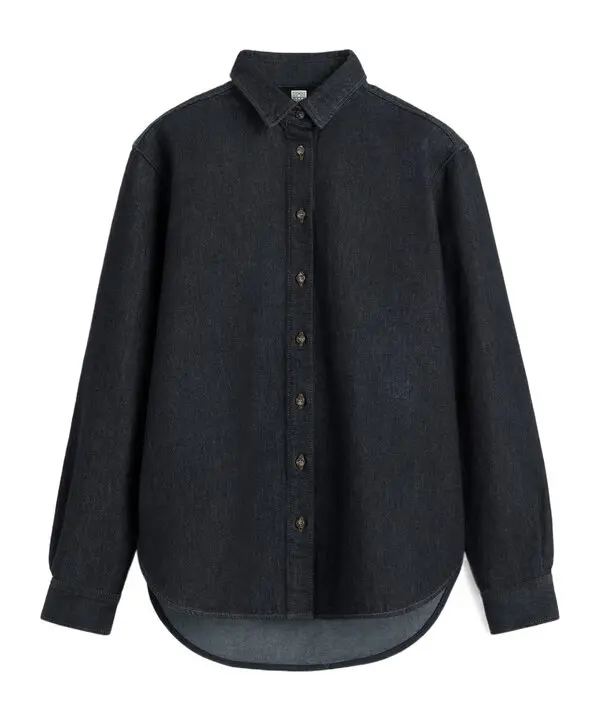 TOTEME Long-sleeved Denim Shirt
