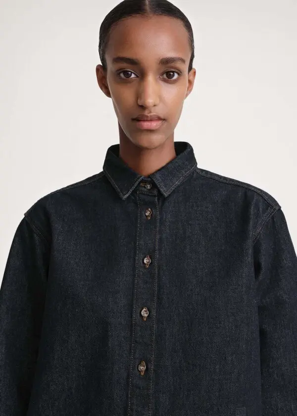 TOTEME Long-sleeved Denim Shirt