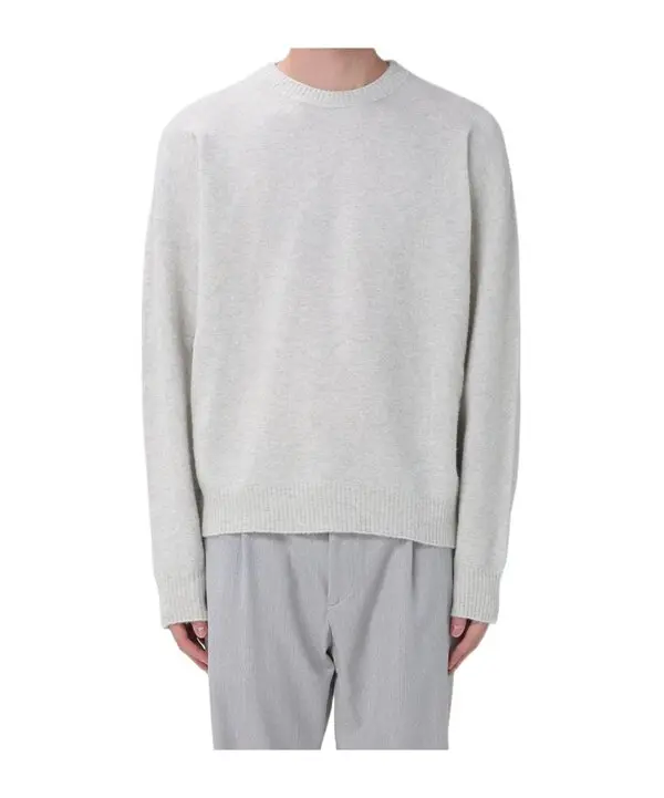 ROBERTO COLLINA Long-sleeved Knitwear - Grey