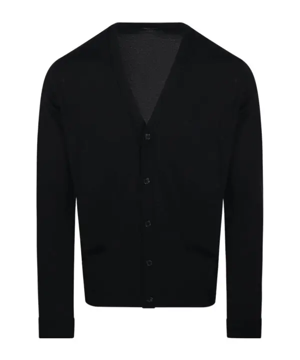 ROBERTO COLLINA Button-down Long-sleeved Knitwear