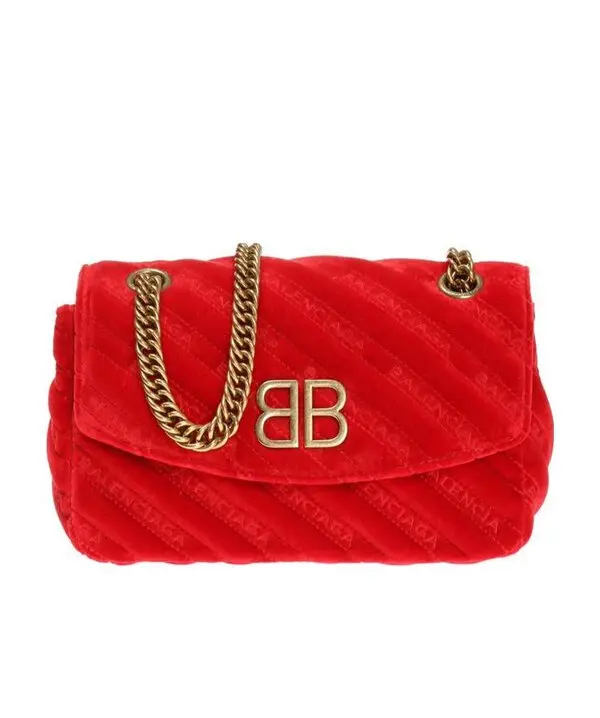 Balenciaga Logo Inlaid Shoulder Bag