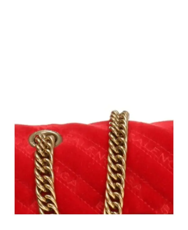 Balenciaga Logo Inlaid Shoulder Bag