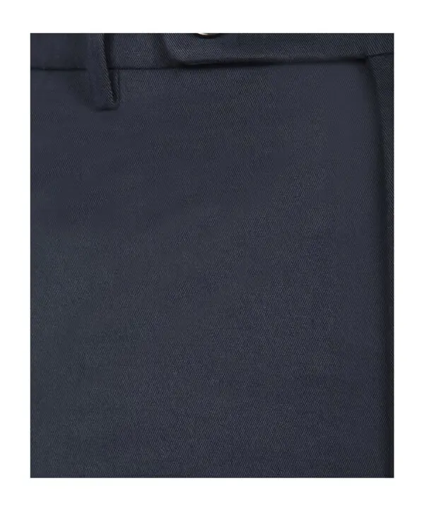 Incotex Tapered Wool Pants - Blue