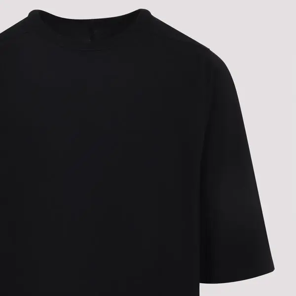 Rick Owens Oversized Short Sleeved Crewneck T-shirt - Black