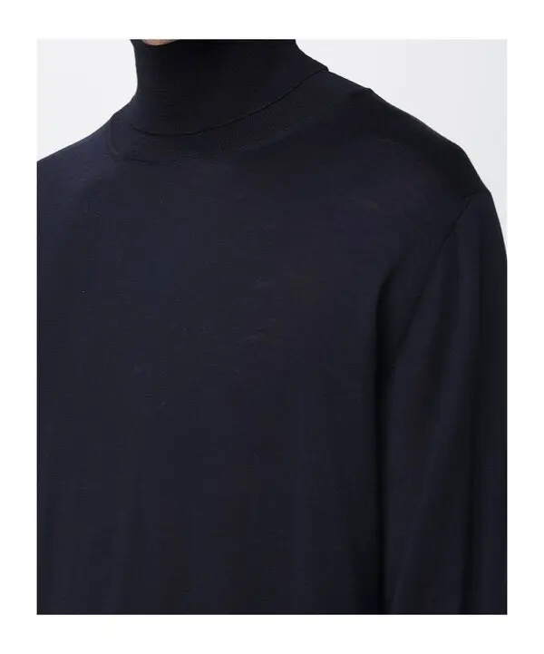 ROBERTO COLLINA Turtleneck Sweater - Blue