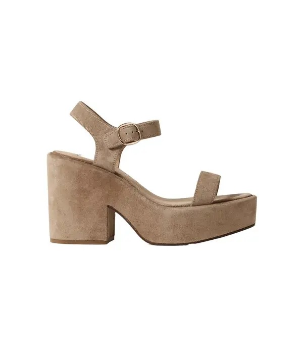 Gabriela Hearst Open-toe Platform Sandals - Sand