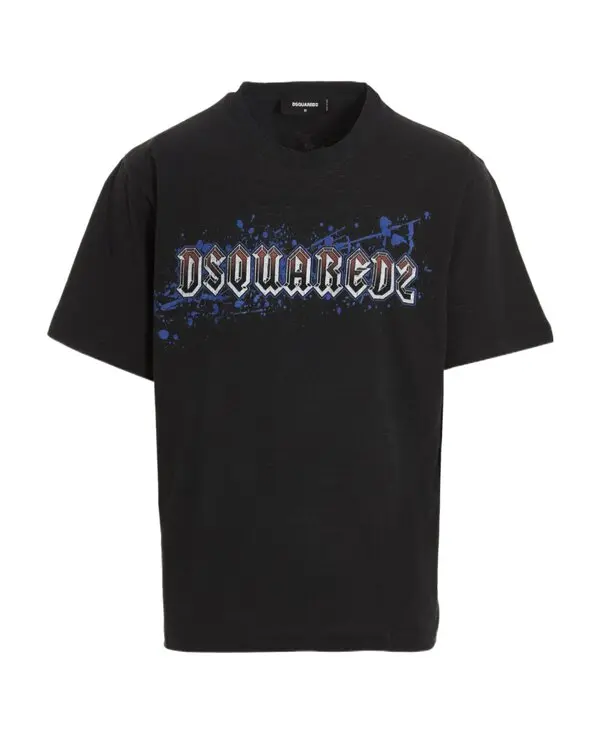 Dsquared2 Logo Printed Crewneck T-shirt