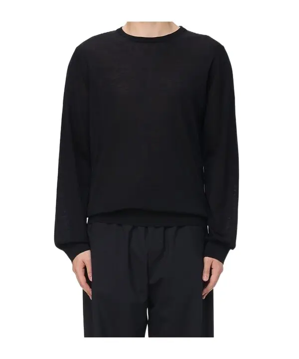 ROBERTO COLLINA Long-sleeved Knitwear - Black