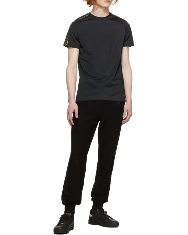Versace La Greca-print Short-sleeve T-shirt