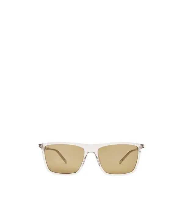 Saint Laurent Sl 668 Square Frame Sunglasses - Beige/brown