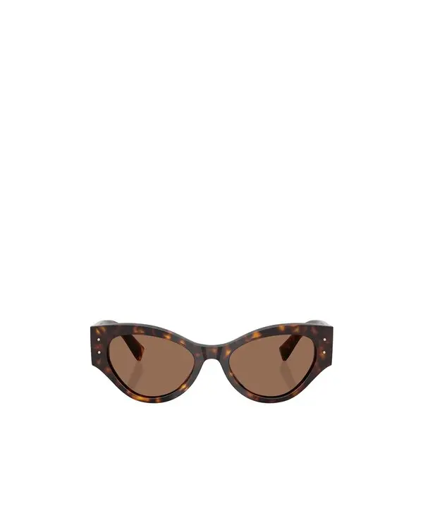 Dolce & Gabbana Tortoiseshell Butterfly Frame Sunglasses - Brown