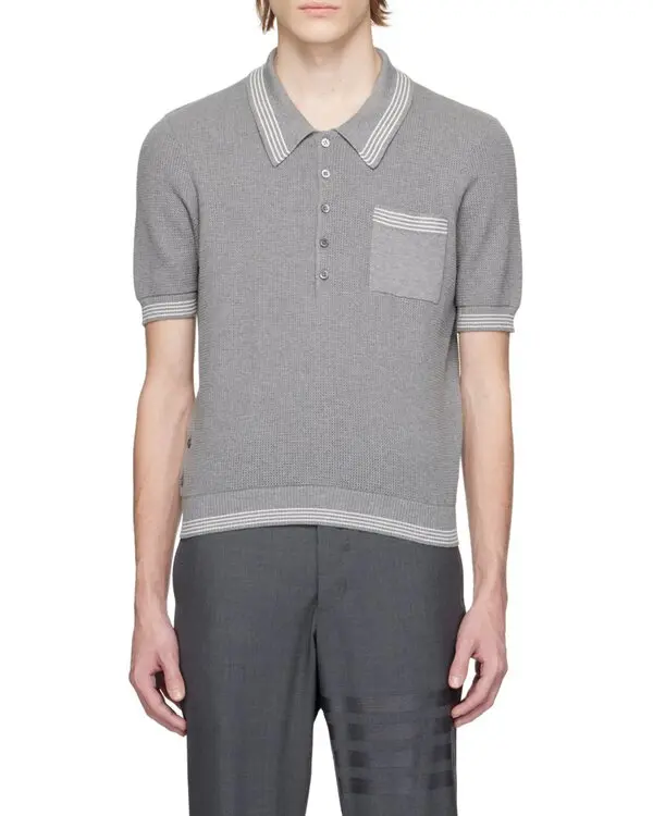 Thom Browne Lapel Polo Shirt