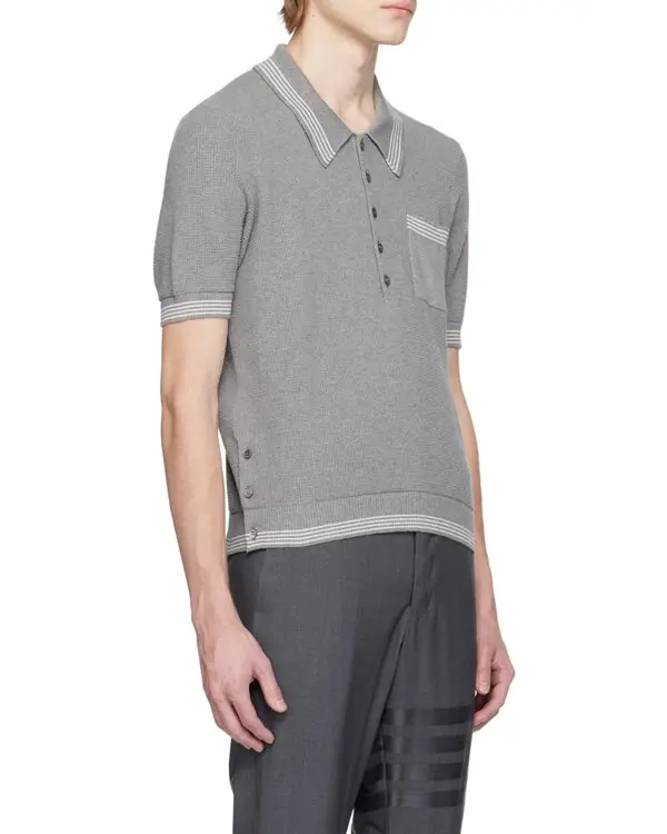 Thom Browne Lapel Polo Shirt