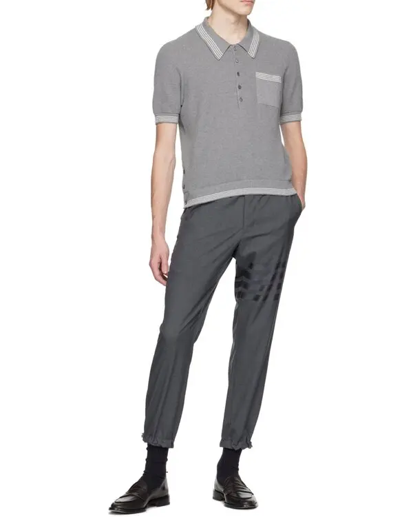 Thom Browne Lapel Polo Shirt