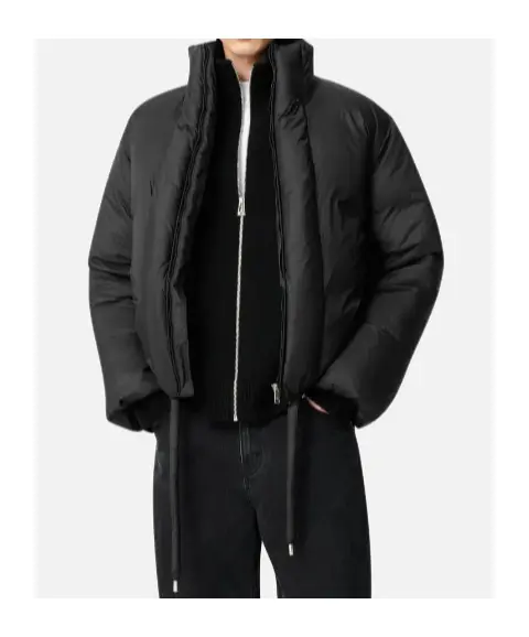 Axel Arigato Padded Nylon Zip-up Jacket