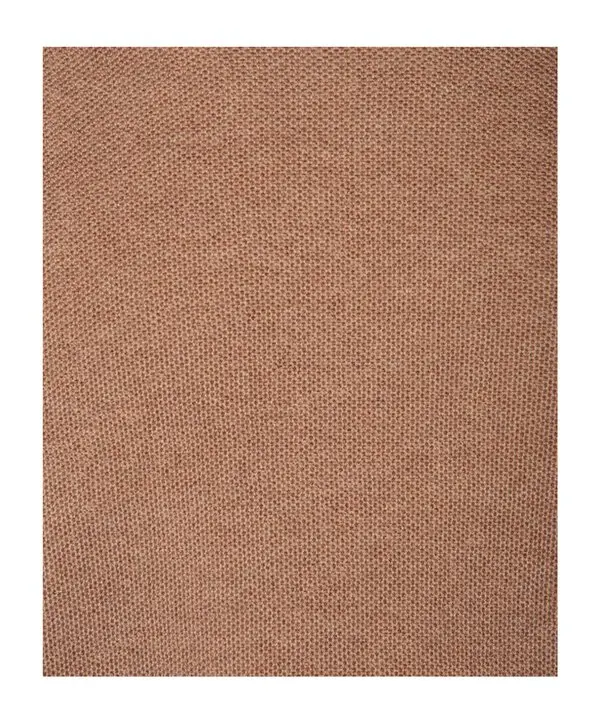 ZANONE Textured Knit Crew Neck Long Sleeve Sweater - Beige