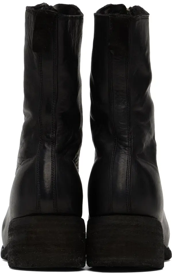 Guidi Front Zip Ankle Boots