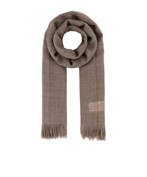 Max Mara Fringed Scarf - Multicolor