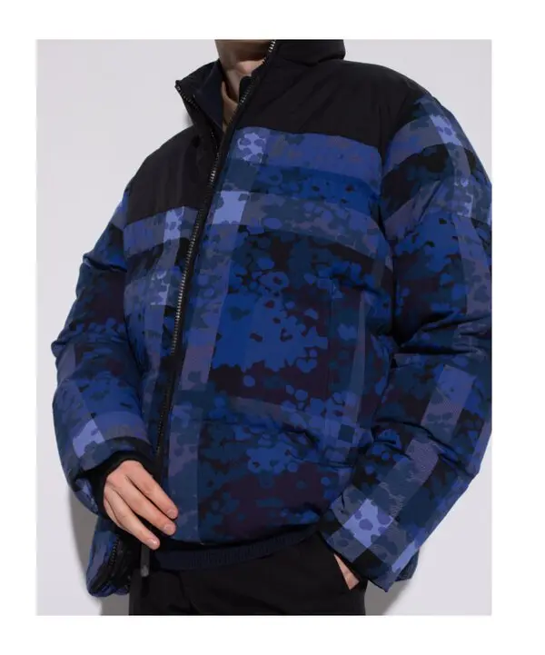 Burberry Camouflage Check Puffer Jacket