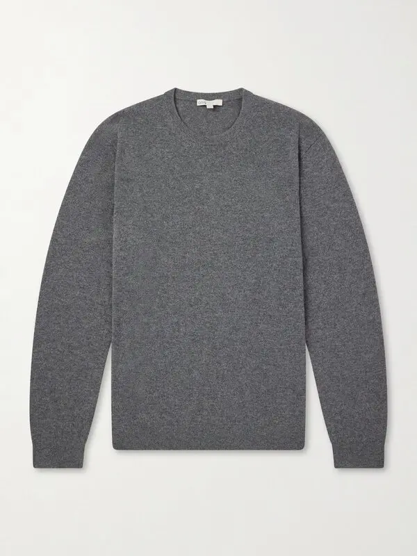 Onia Cashmere Crewneck Sweater - Gray