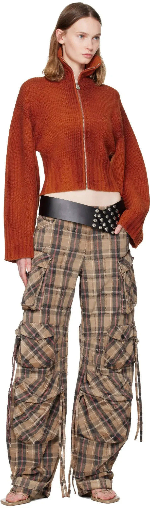 Attico The Fern Cargo Pants