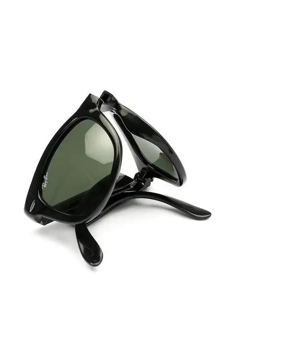 Ray-ban Wayfarer Folding Square Frame Sunglasses - Green