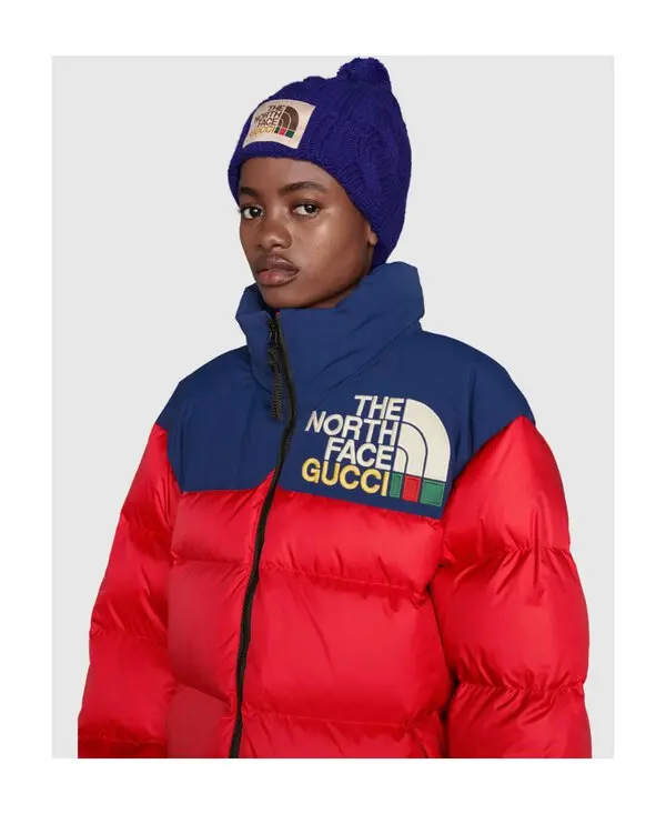 Gucci The North Face X Padded Jacket - Red