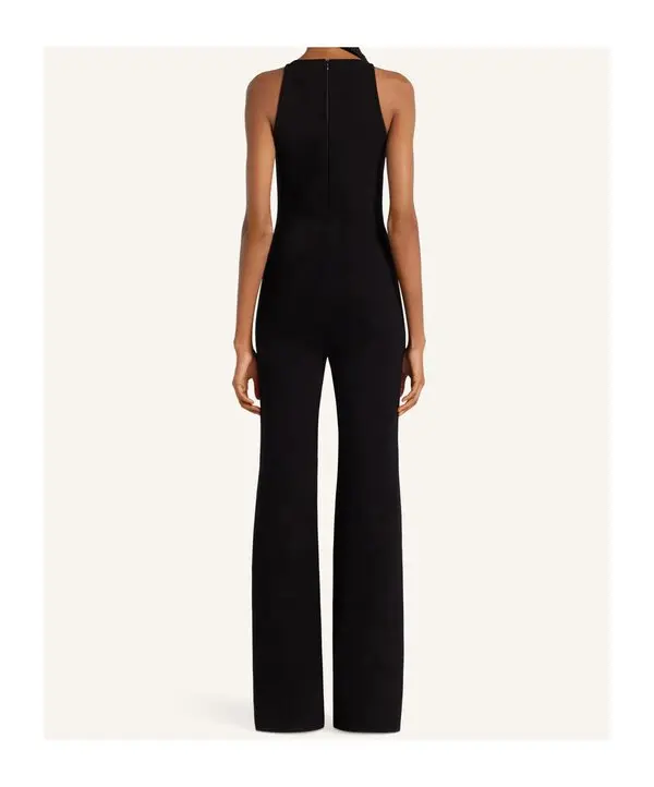 COURREGES Courrèges Milano Knitted Allover Jumpsuit - Black