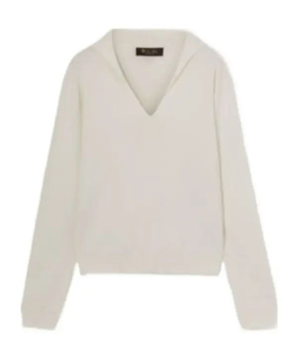 Loro Piana V-neck Knitted Pullover - Thrush