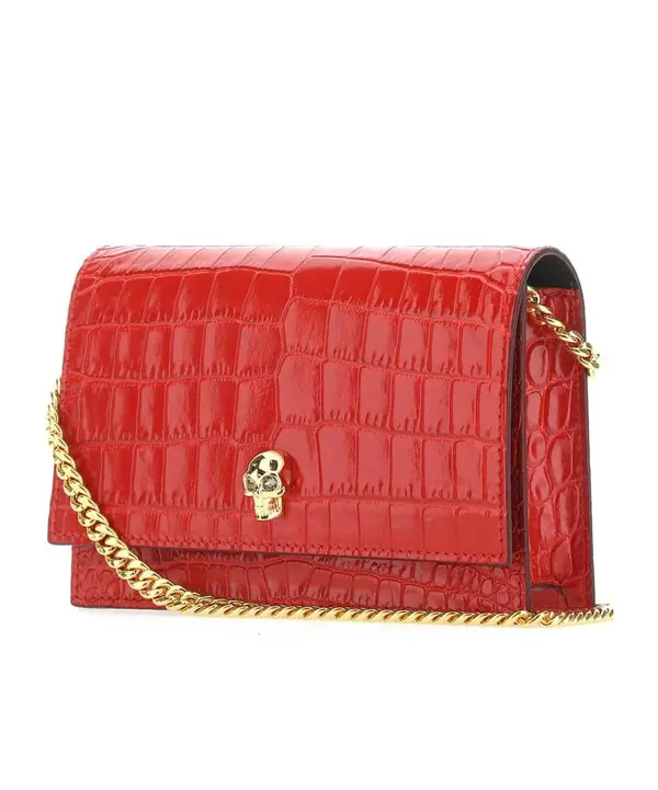 Alexander McQueen Skull Embellished Shoulder Bag