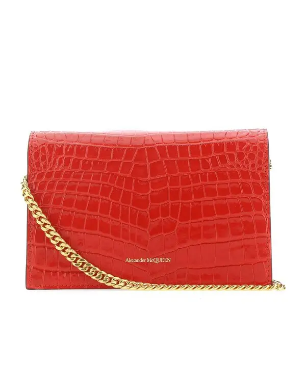 Alexander McQueen Skull Embellished Shoulder Bag