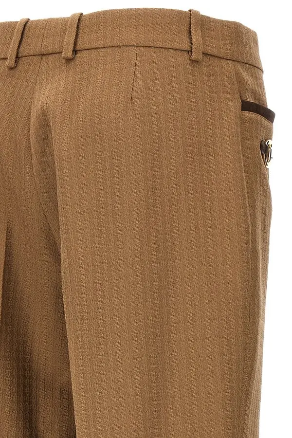 Gucci Horsebit Detailed Tailored Trousers