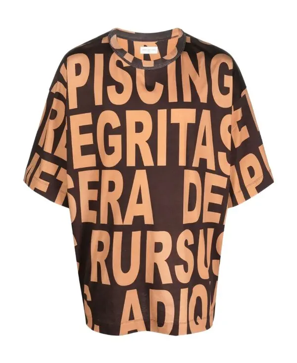 Dries Van Noten Logo Short-sleeved T-shirt