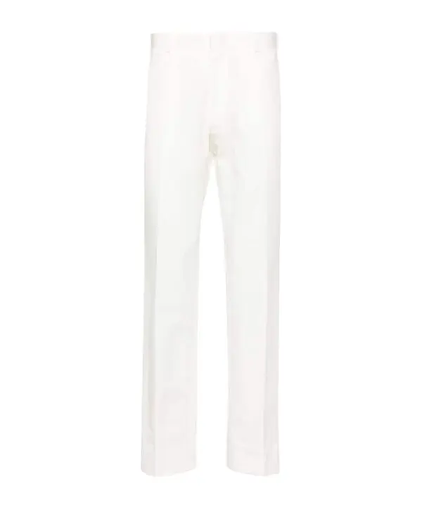 Brioni Pienza Tapered-leg Chinos - White