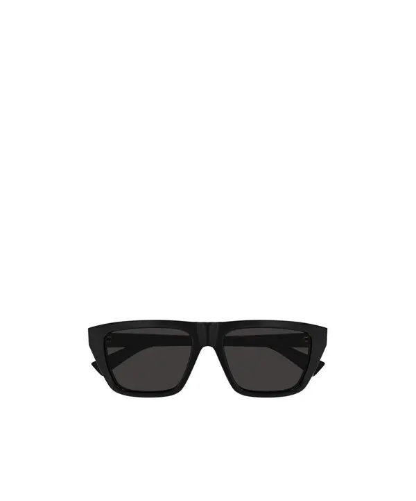 Bottega Veneta Rectangle Frame Sunglasses - Black