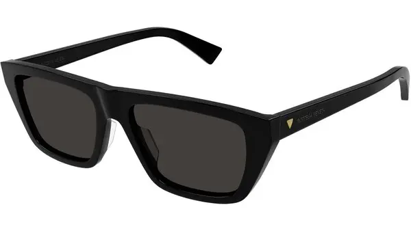 Bottega Veneta Rectangle Frame Sunglasses - Black
