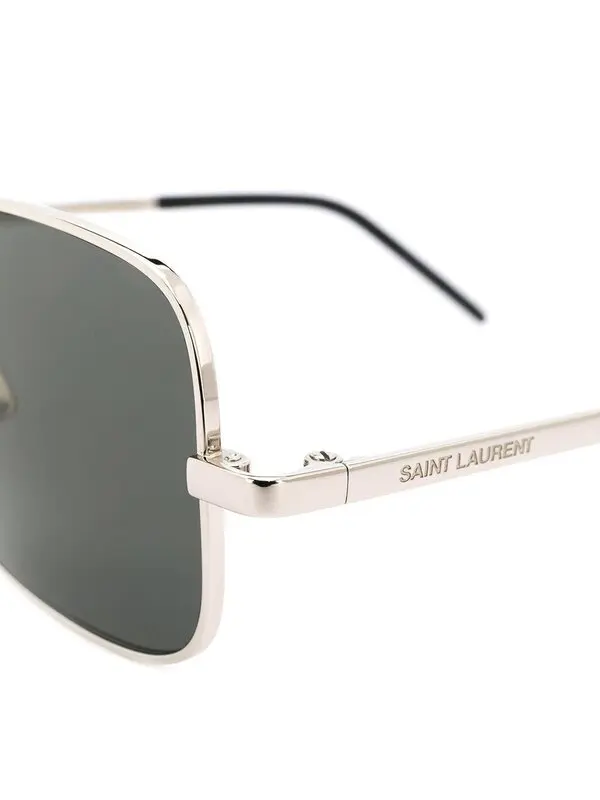 Saint Laurent Aviator Sunglasses - Gray
