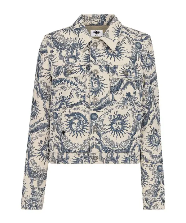 Dior Embroidered Logo Jacket